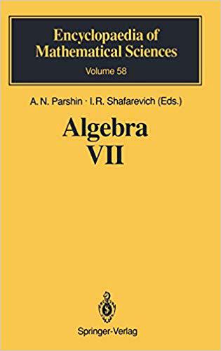 Algebra VII