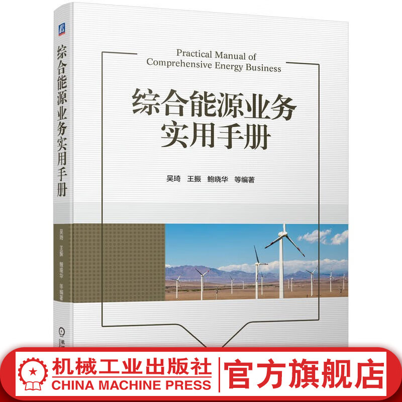 官网现货 综合能源业务实用手册 吴琦 王振 鲍晓华 全面分析综合能源系统 能源转型教程书籍