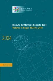 Dispute Settlement Reports 2004