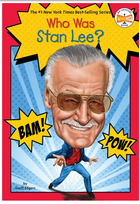 英文原版 斯坦李是谁？Who Is Stan Lee? 中小学生读物 Who Was/Is 系列