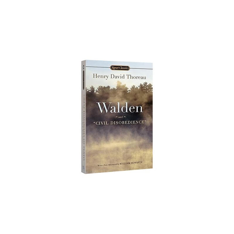 Walden and Civil Disobedience 瓦尔登湖 图书