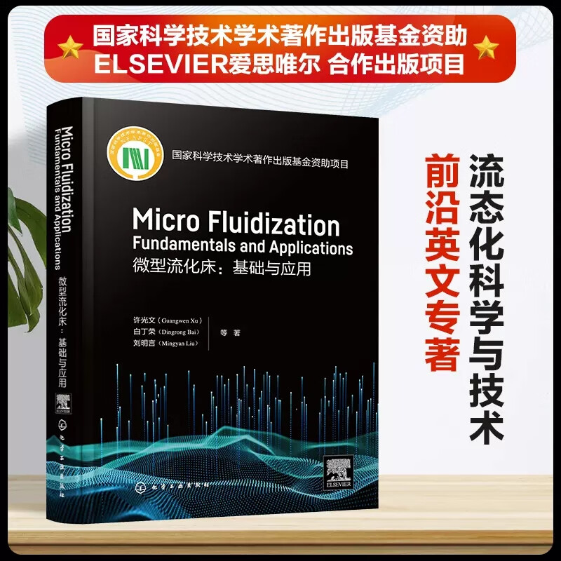 微型流化床 基础与应用 Micro fluidization: Fundamentals and Applications英文 微型流态化基本原理 流体力学特性 化工专业参考 97871224204
