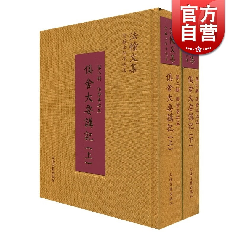 俱舍大要讲记(精装全二册) 世亲菩萨造 智敏上师著述集 学佛之入门佛学哲学丛书 上海古籍出版社 世纪出版