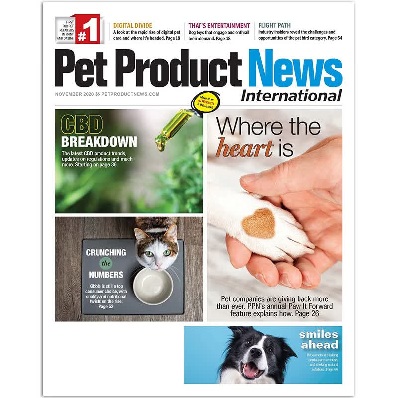Pet Product News International 2021/22年月刊 国际宠物产品新闻 2020年11月刊