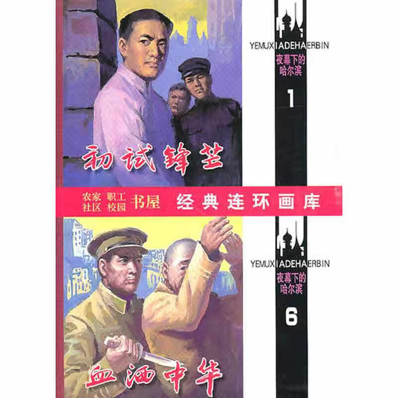 夜幕下的哈尔滨(6册)【精选】