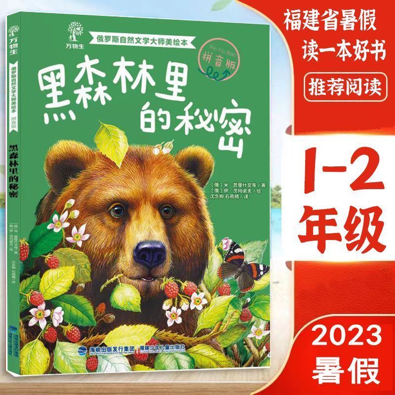 2023年省暑假读一本好书1-2年级【全套共12册】 省通用 黑森林的秘密