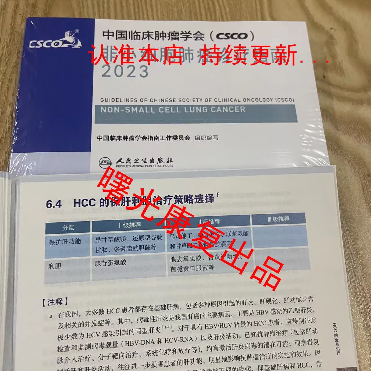 2023中国临床肿瘤学会(CSCO)非小细胞肺癌诊疗指南 真实内容2023