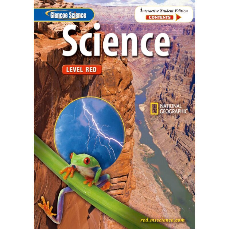 格伦科科学 McGraw-Hill Glencoe Science Level Red/Green/Blue Level Red 红色