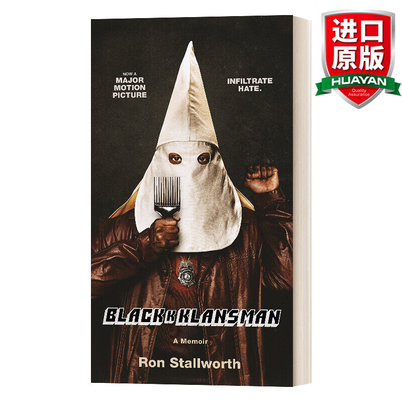 Black Klansman 英文原版 黑色党徒 英文版 进口英语原版书籍
