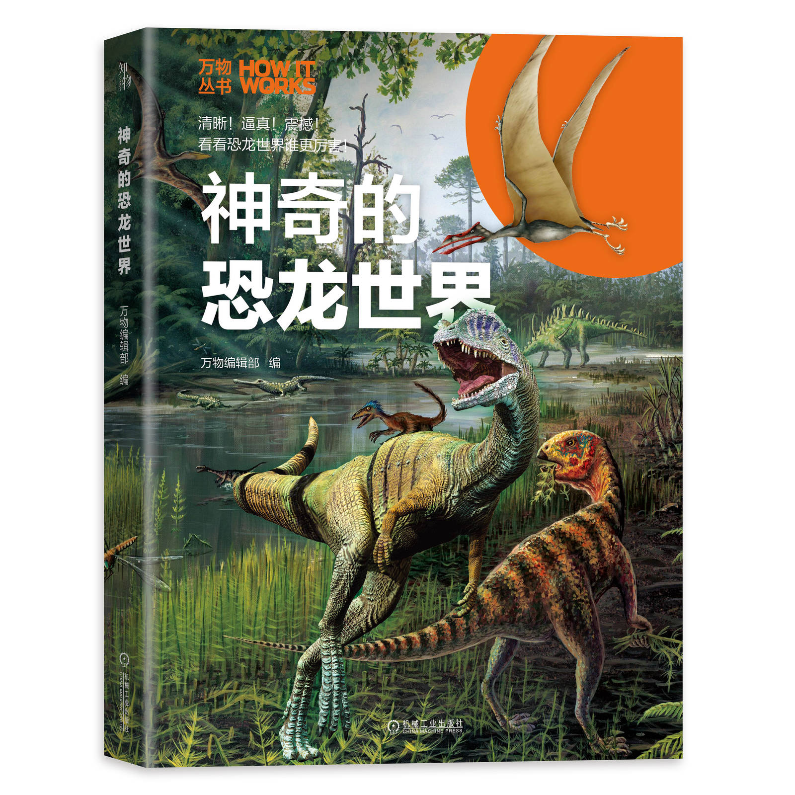 神奇的恐龙世界 万物丛书 9787111640134 知物出品 恐龙 大灭绝 爱不释手的青少年科普书机械工业出版社