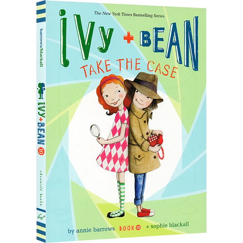 英文原版 Ivy and Bean Take the Case 10 艾薇和豆豆 儿童课外阅读桥梁书