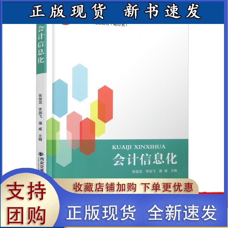 互联网+高等教育精品课程 十三五 规划（财经类）会计信息化 张俊龙 李建飞 潘威 西安交