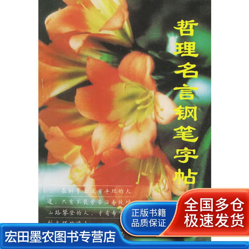 哲理名言钢笔字帖【好书】