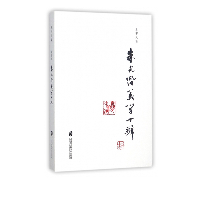 朱光潜美学十辨/夏中义集