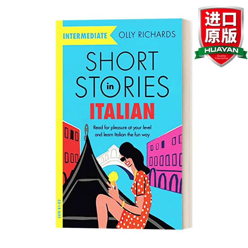 Short Stories in Italian for Intermediate Learners 英文原版 适合中级学者的意大利语短篇故事 英文版 进口英语原版书籍