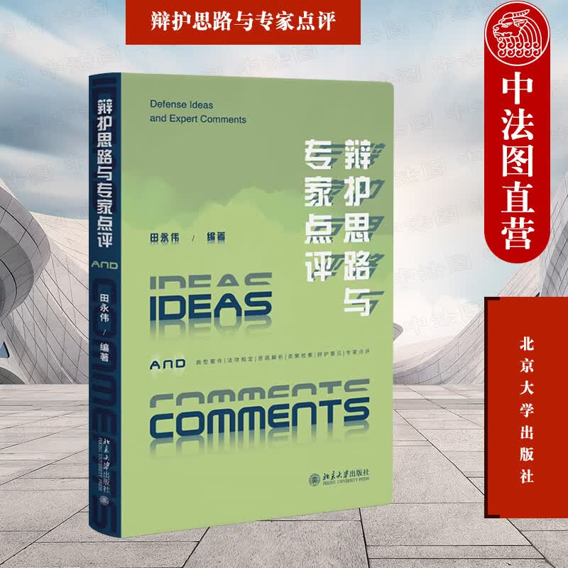 辩护思路与专家点评 田永伟 北京大学 刑法分则类案案例 刑法思维案例讲习 刑法案例分析 刑事辩护律师法律实务书 类案参考 法律规定类案检索辩护意见