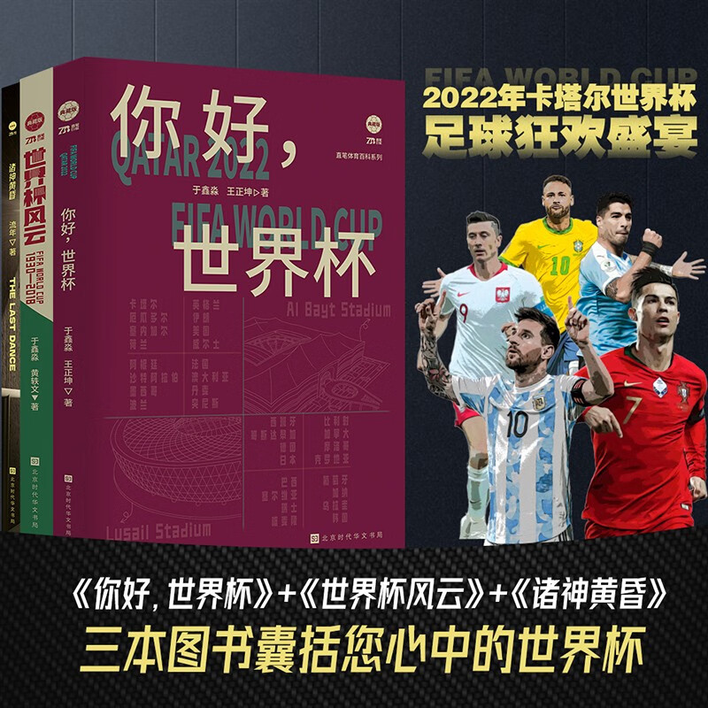 世界杯风云+你好，世界杯+诸神黄昏 流年著 新书