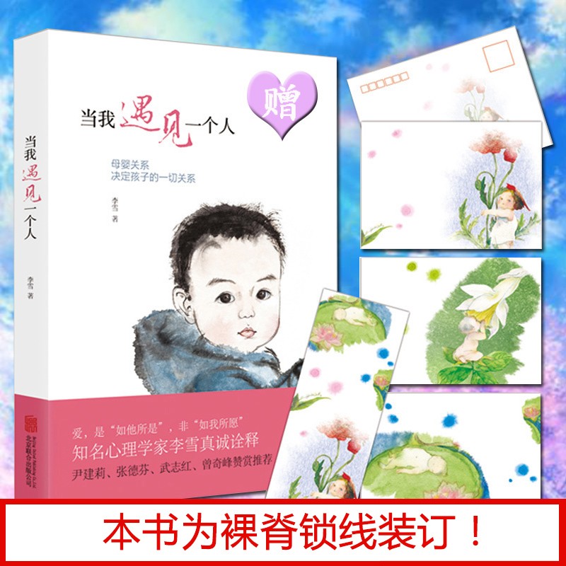 当我遇见一个人（新）李雪母婴关系决定孩子的一切关系 心理学教育学孩子家庭教育育儿畅销书籍