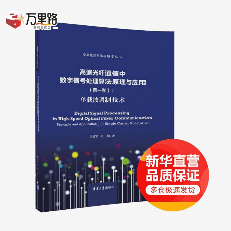 高速光纤通信中数字信号处理算法原理与应用第1卷 单载波调制技术
