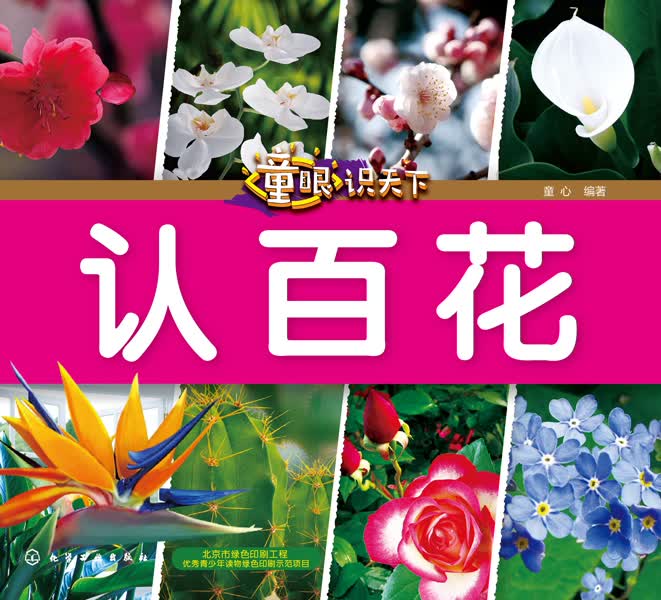童眼识天下——认百花 童心 编著