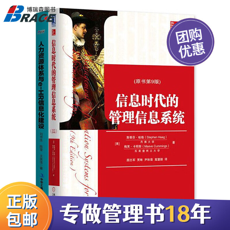 信息时代的管理信息 人力资源ehr 信息化建设 两本套装 博瑞森企业管理C