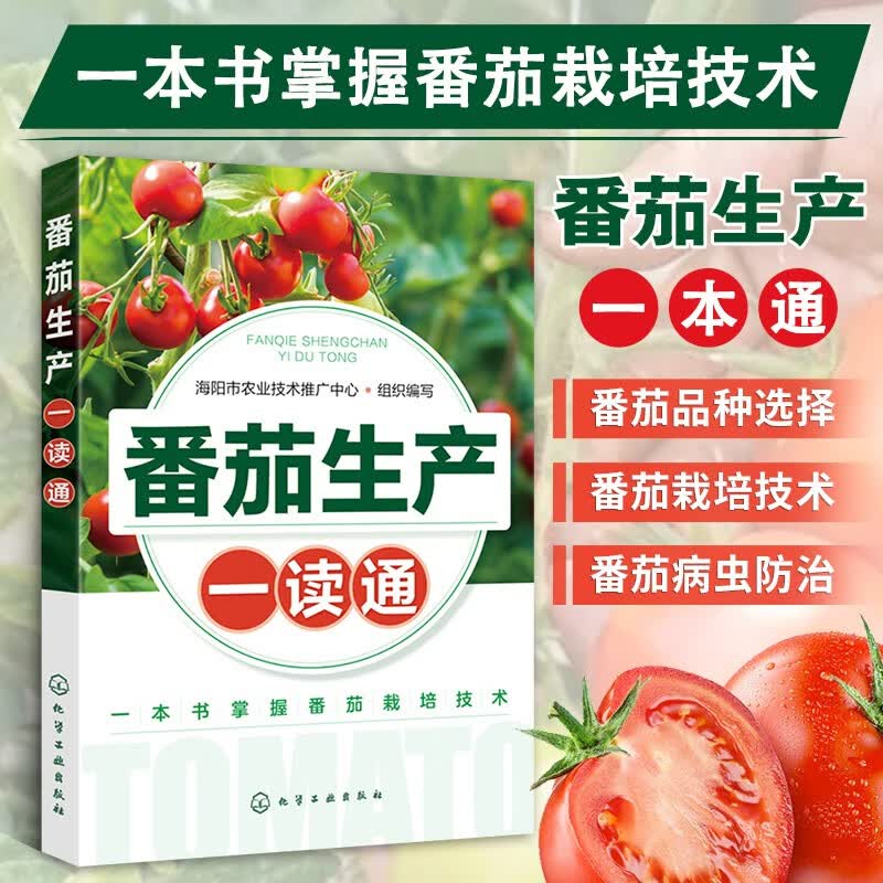 番茄生产一读通 一本书掌握番茄栽培技术 番茄种植技术大全书 番茄设施栽培技术 番茄病虫害防治 番茄棚室栽培 番茄田间管理 樱桃番茄栽培技术 番茄高产优质栽培技术 农业果蔬栽培技术指导书