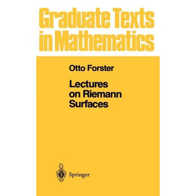 Lectures on Riemann Surfaces