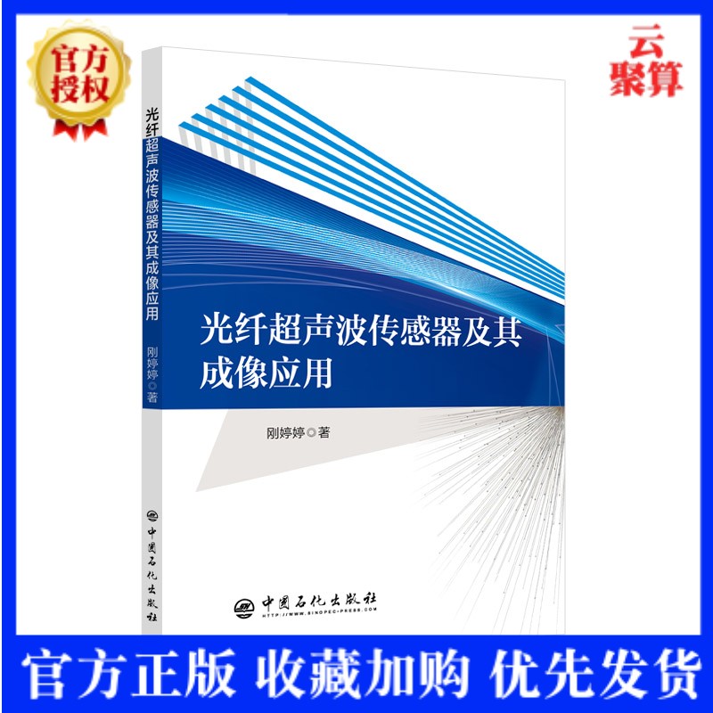 2022新书 光纤超声波传感器及其成像应用 刚婷婷 中国石化出版社 搭建光纤超声波平台设计光纤超声波传感器探测书籍