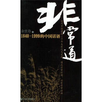 非常道:1840-1999的中国话语