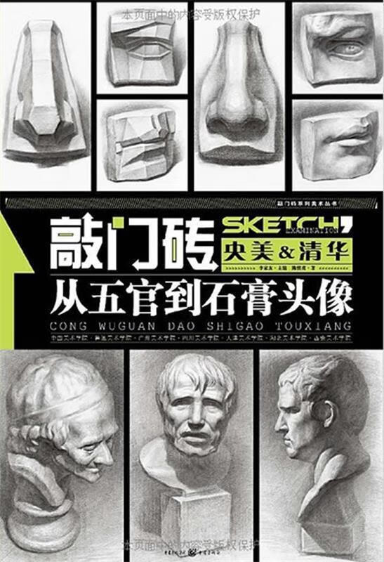 从五官到石膏头像【好书，下单速发】