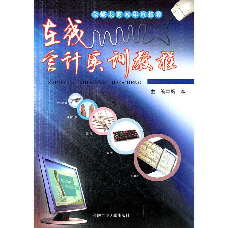 【现货】在线会计实训教程