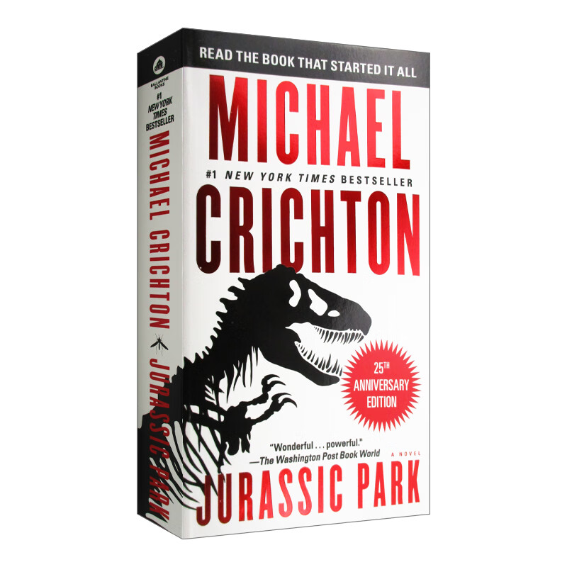Jurassic Park 英文原版 侏罗纪公园 英文版