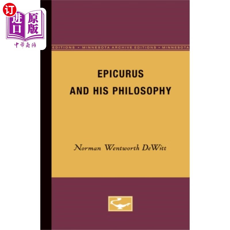 海外直订Epicurus and His Philosophy