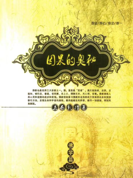 因果 益西彭措揩布 奥秘 16开 16开 16开 16开