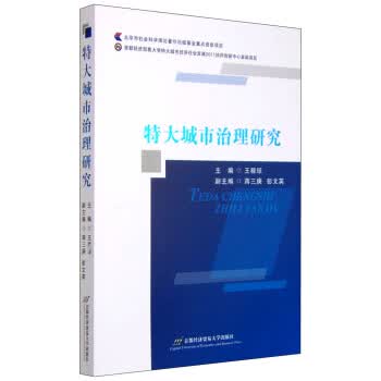 特大城市治理研究 王稼琼