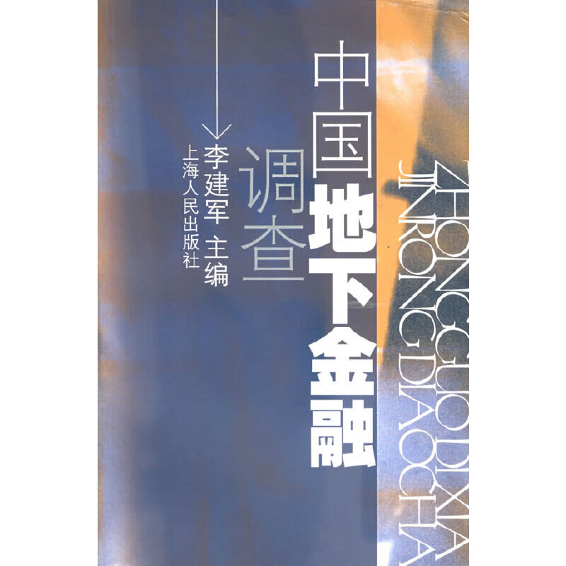 中国地下金融调查【好书】