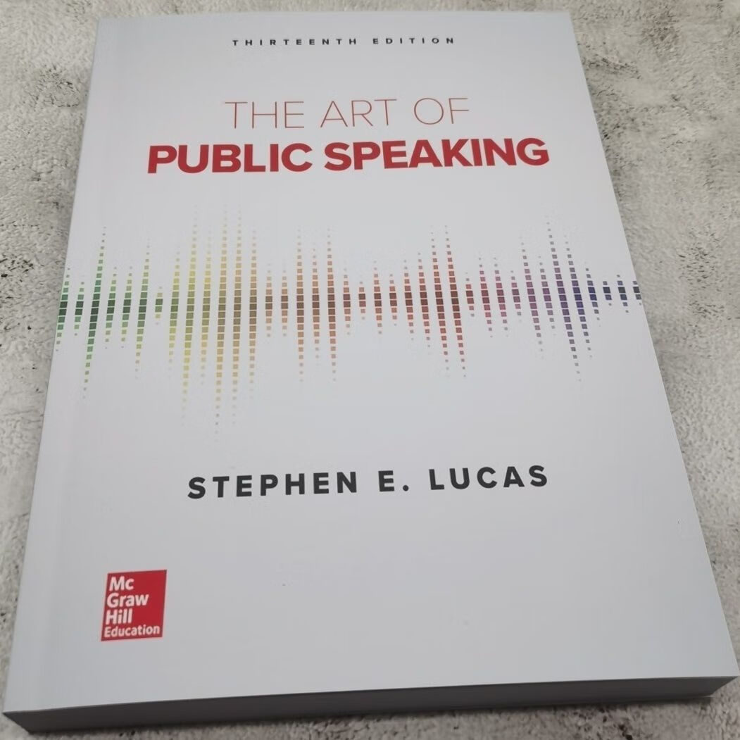 The art of public Speaking 13th纸质