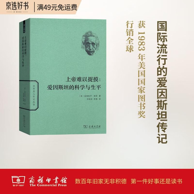 上帝难以捉摸：爱因斯坦的科学与生平（世界名人传记）