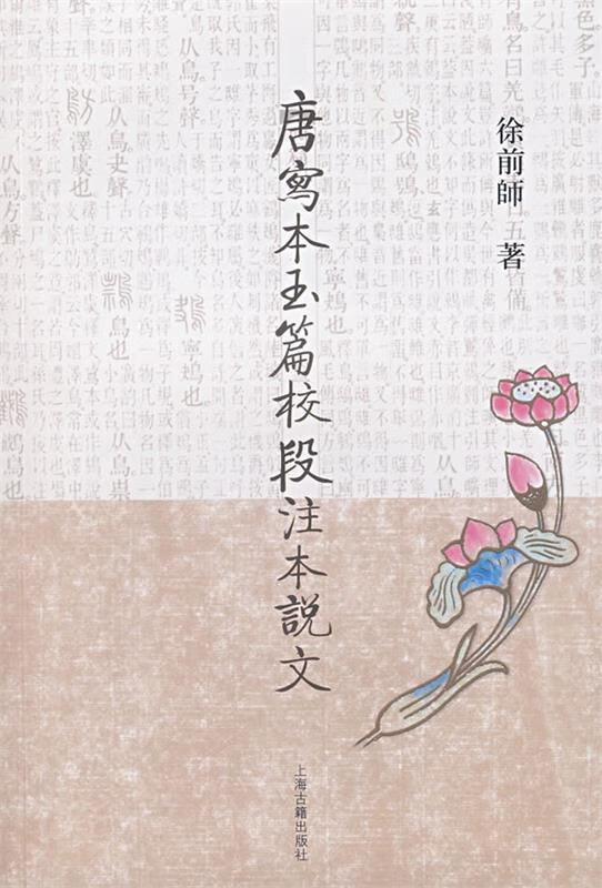 唐写本玉篇校段注本说文【好书，下单速发】