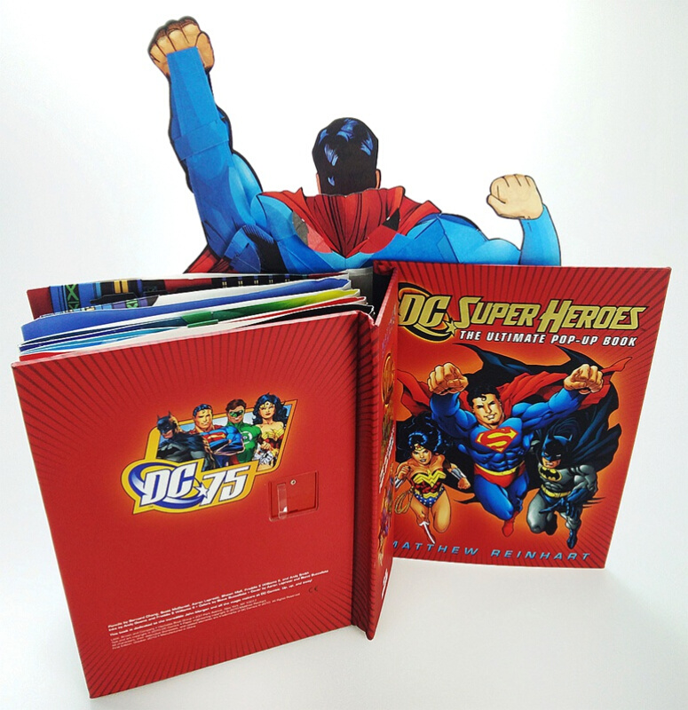 DC Super Heroes: The Ultimate Pop-Up Book  立体书  超级英雄(立体书)