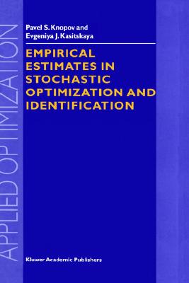 Empirical Estimates in Stochastic Optimization and Identification