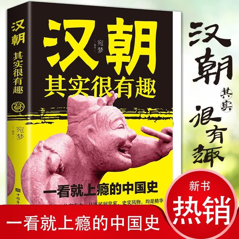 汉朝其实很有趣 宛梦编著 写给儿童的中国历史书籍畅销书还原历史真相青少年成人知识读物解读历史人物还原历史真相中国华侨出版社