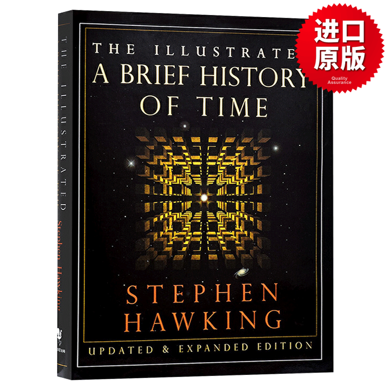 时间简史 彩色插图版 The Illustrated A Brief History of Time 精装 英文原版科学科普书 史蒂芬霍金 Stephen Hawking 英文版 进口英语原版书籍