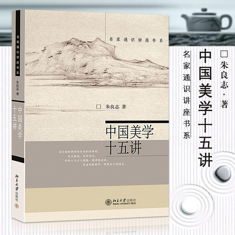 【满2件减2元】中国美学十五讲 名家通识讲座书系 朱良志著 美学入门基础书排行榜朱光潜谈美书简 美学