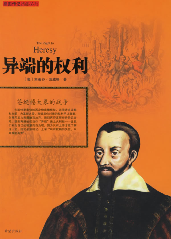 异端的权利:苍蝇撼大象的战争 (奥)茨威格 著,张澜 译【书】
