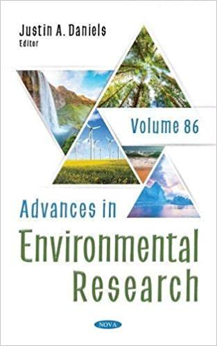Advances in Environmental Research. Volume 86