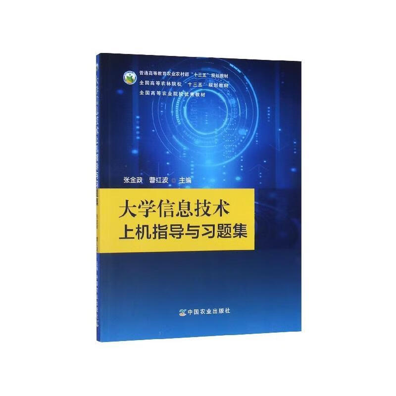 大学信息技术上机指导与习题集【，放心购买】