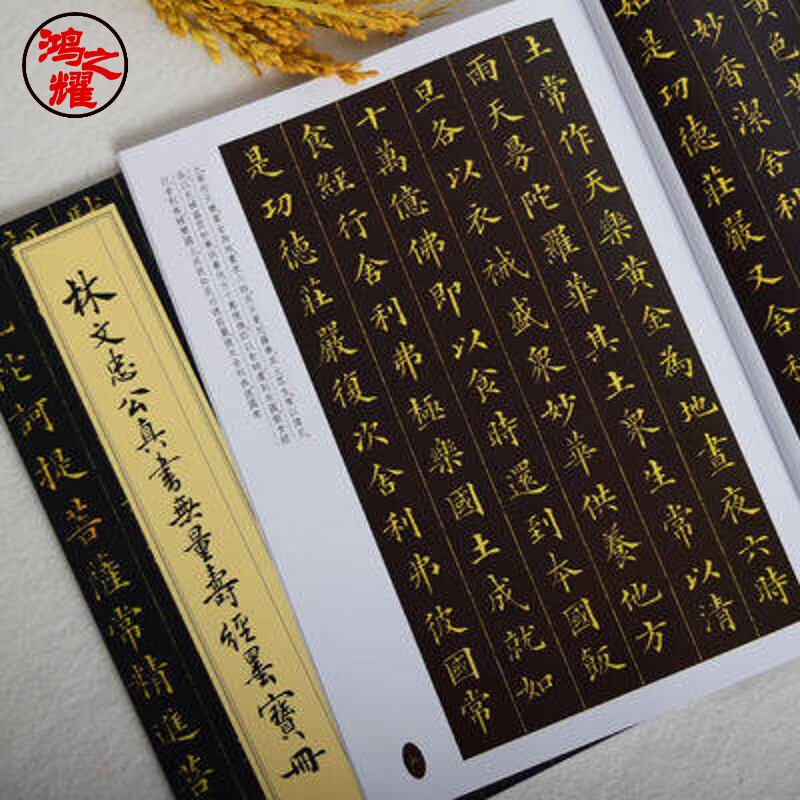 林则徐小楷无量寿经书法字帖林文忠公真书墨宝册楷书抄经临摹法帖 林则徐小楷无量寿经