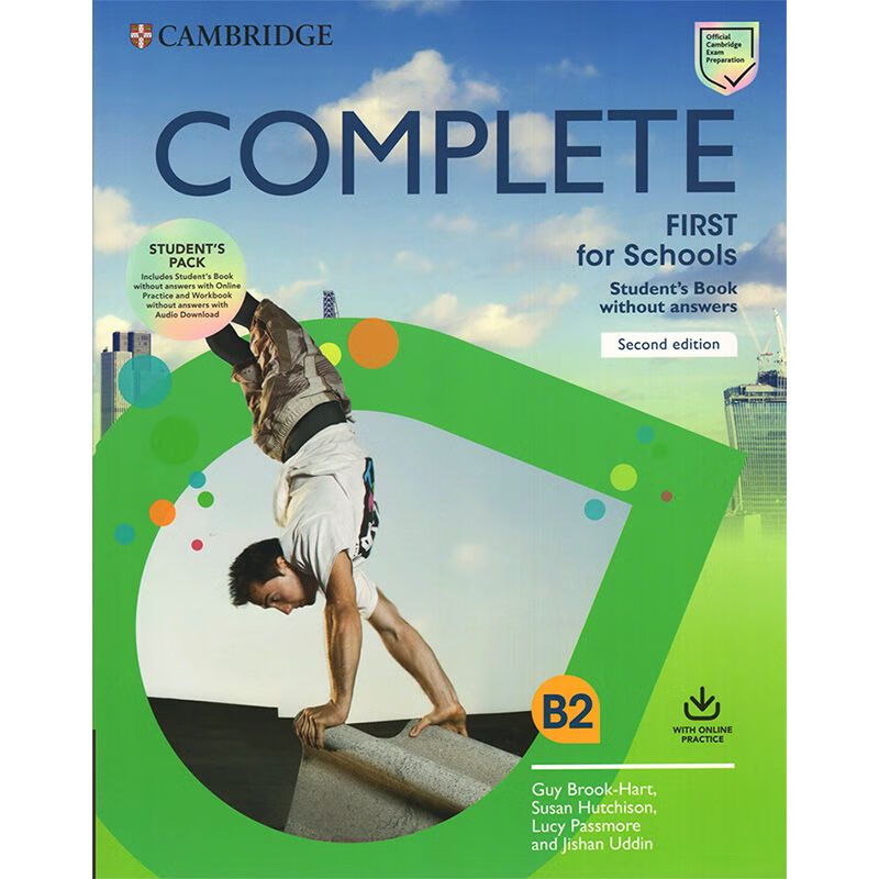 剑桥五级英语FCE考试Complete First for Schools Student's Bo