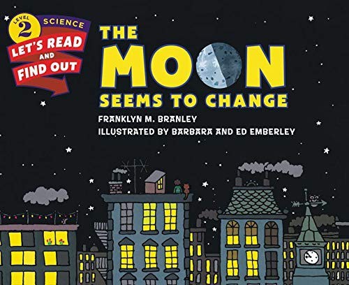 套装三 英文原版 Let's Read and Find Out Science 自然科学启蒙 L2 儿童启蒙读物 The Moon Seems To Change